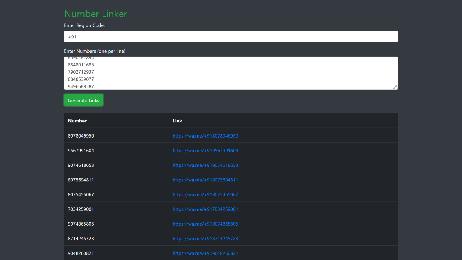 GitHub - Underemployed/wa-me-generator: wa.me/generator