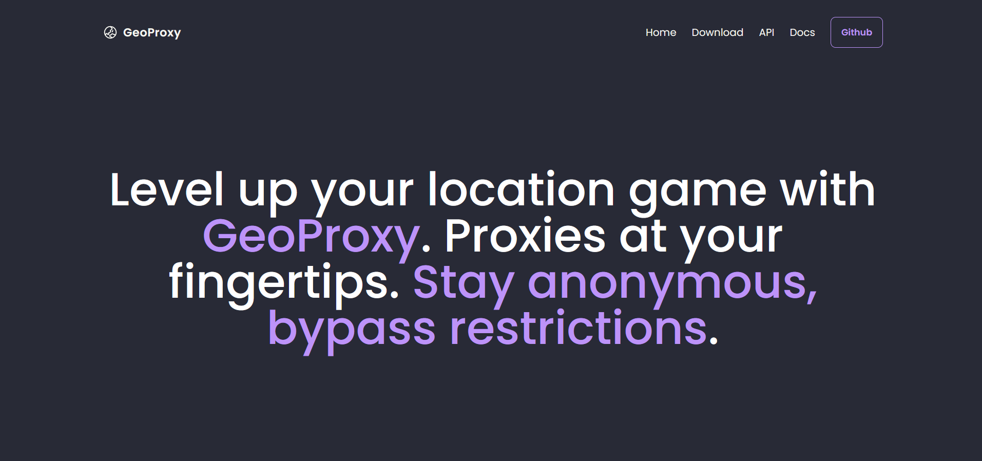 GitHub - notcoderguy/geoproxy-db: 🌐 GeoProxy: Level up your web scraping with Geoproxy's proxy ...
