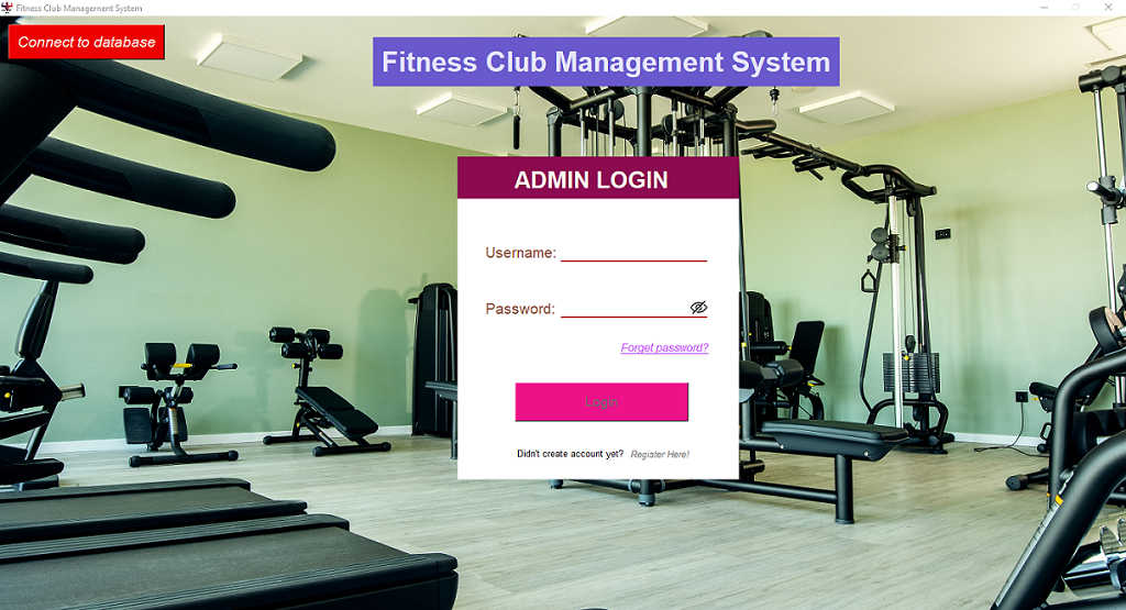 GitHub - AdnanTahseen/FitnessClubManagementSystem