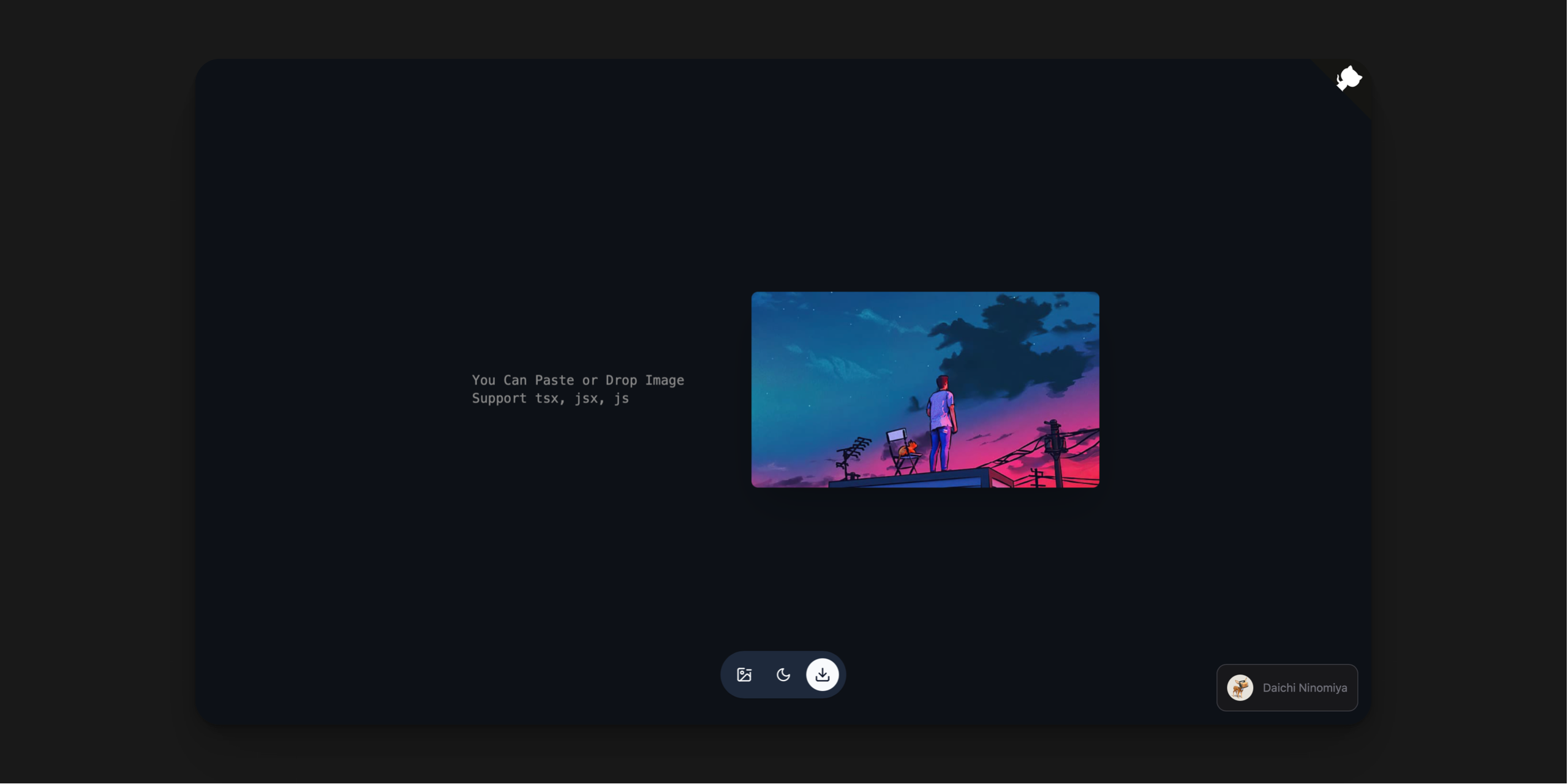 GitHub - dninomiya/code-to-image