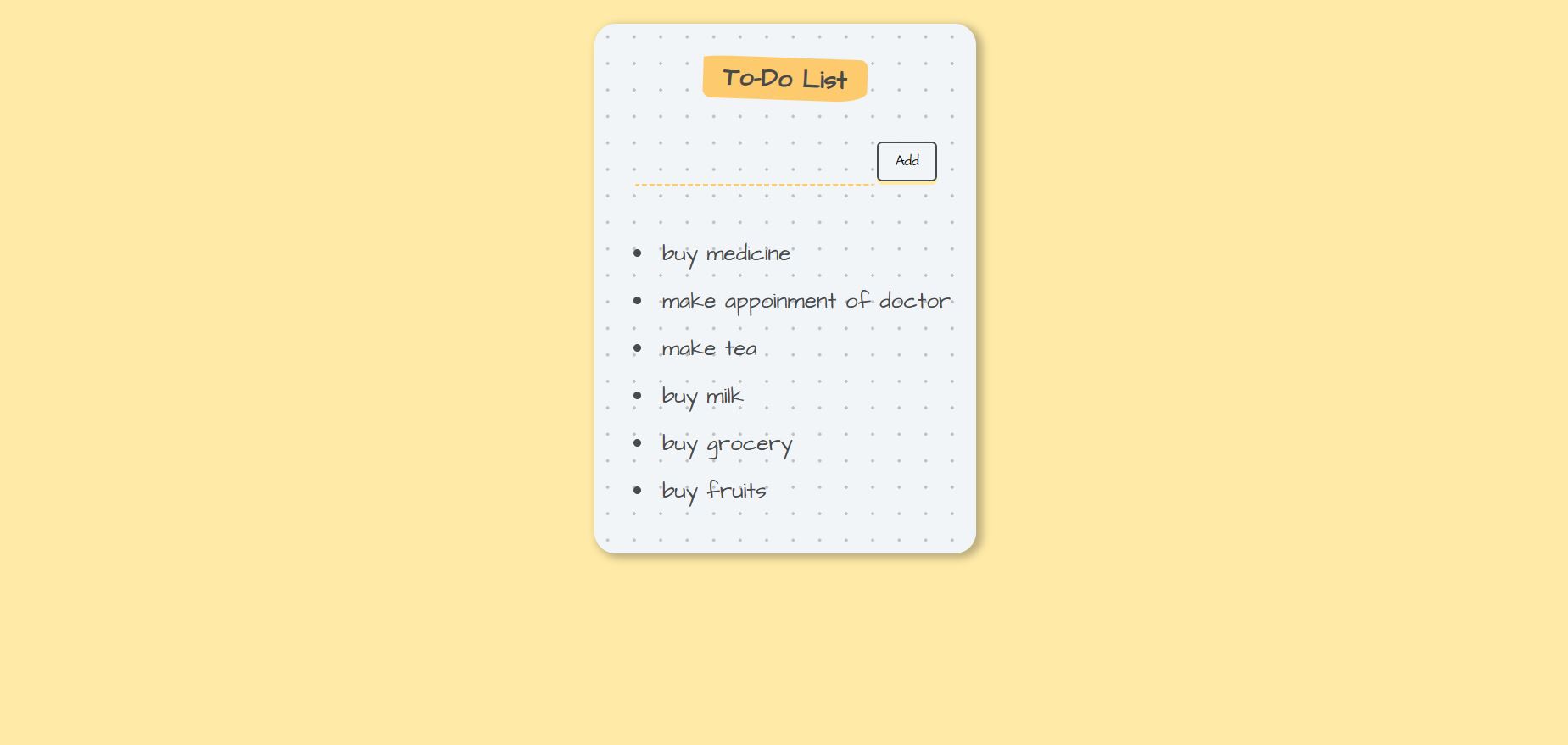GitHub - ItsAnjaliSharma/My_Todolist: Todo List in React