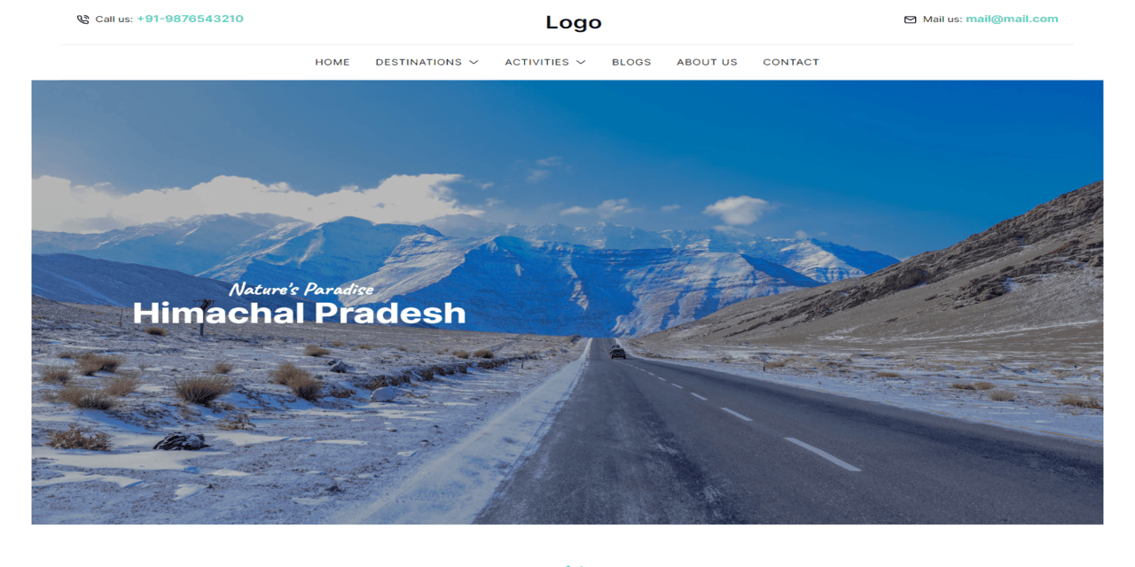 GitHub - rishabhtak/travelwebsite: Travel Website Project built with ...