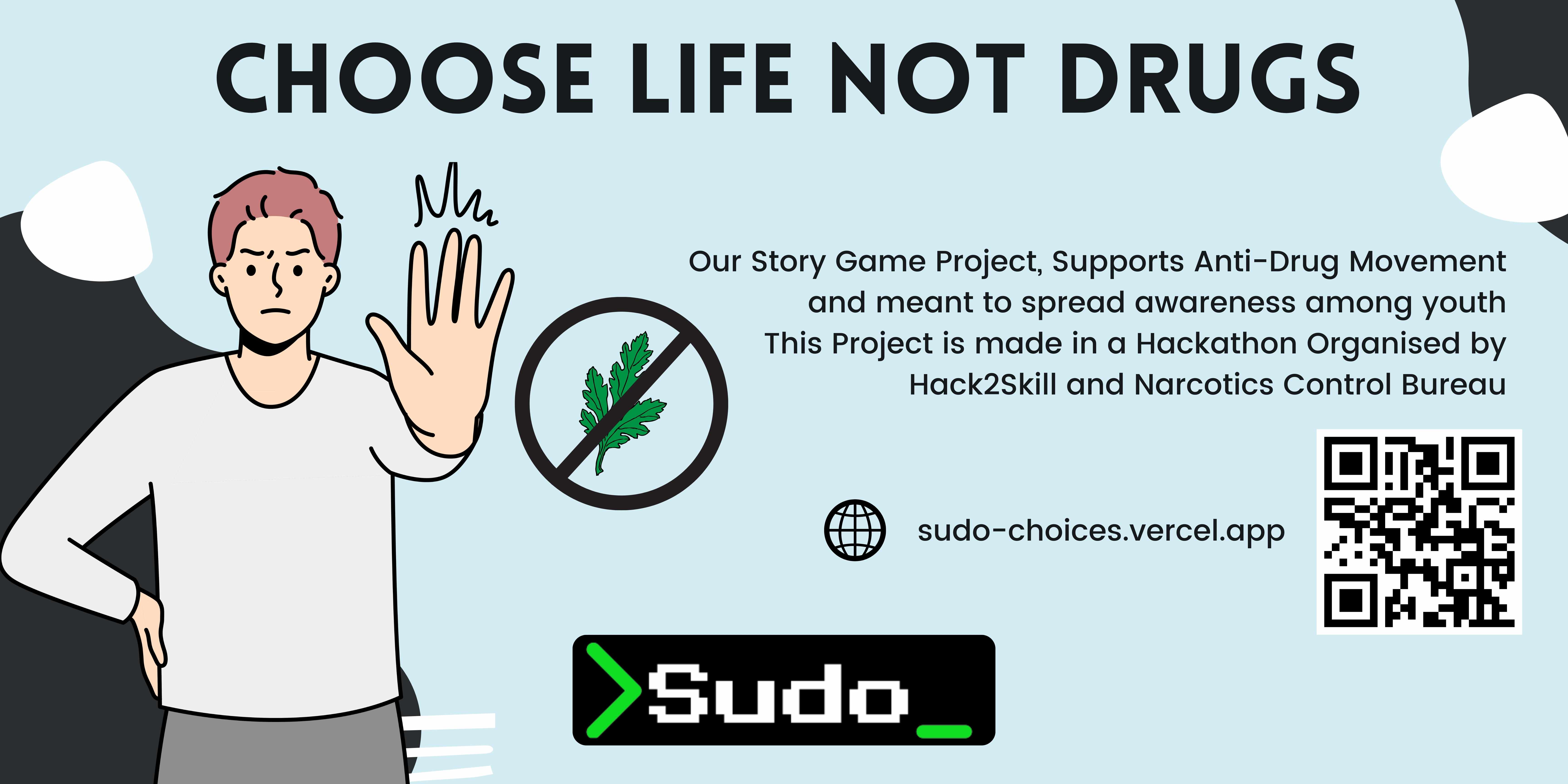 GitHub - kunalshah017/Choices-an-Anti-Drug-Adventure: This solution is ...