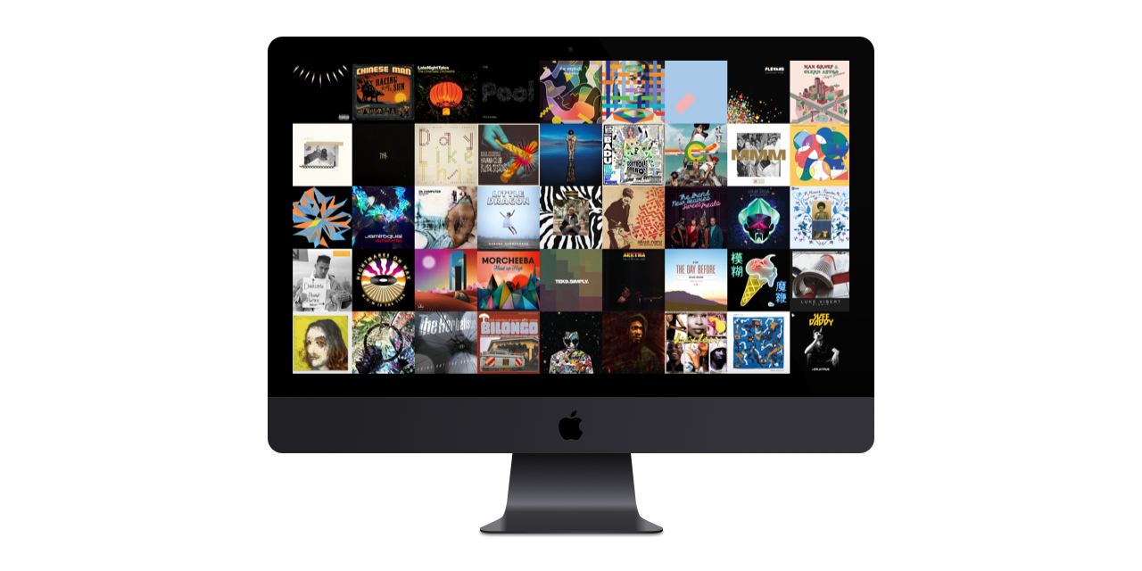 GitHub Obrhoff MusaicFM Screensaver Inspired By Apple s Inbuilt