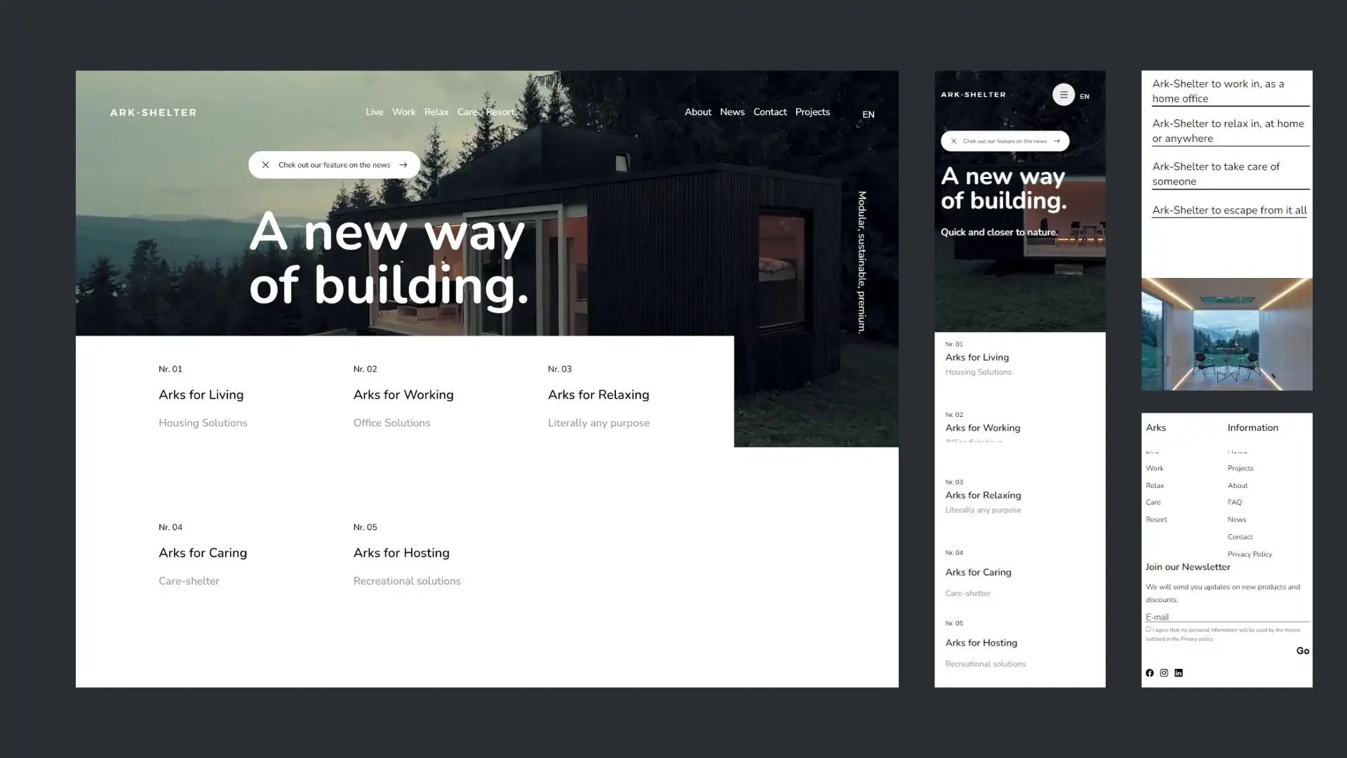 GitHub - Shanti-Meldoli/Copycat_Ark-Shelter: Copycat de la Home de Ark Shelter