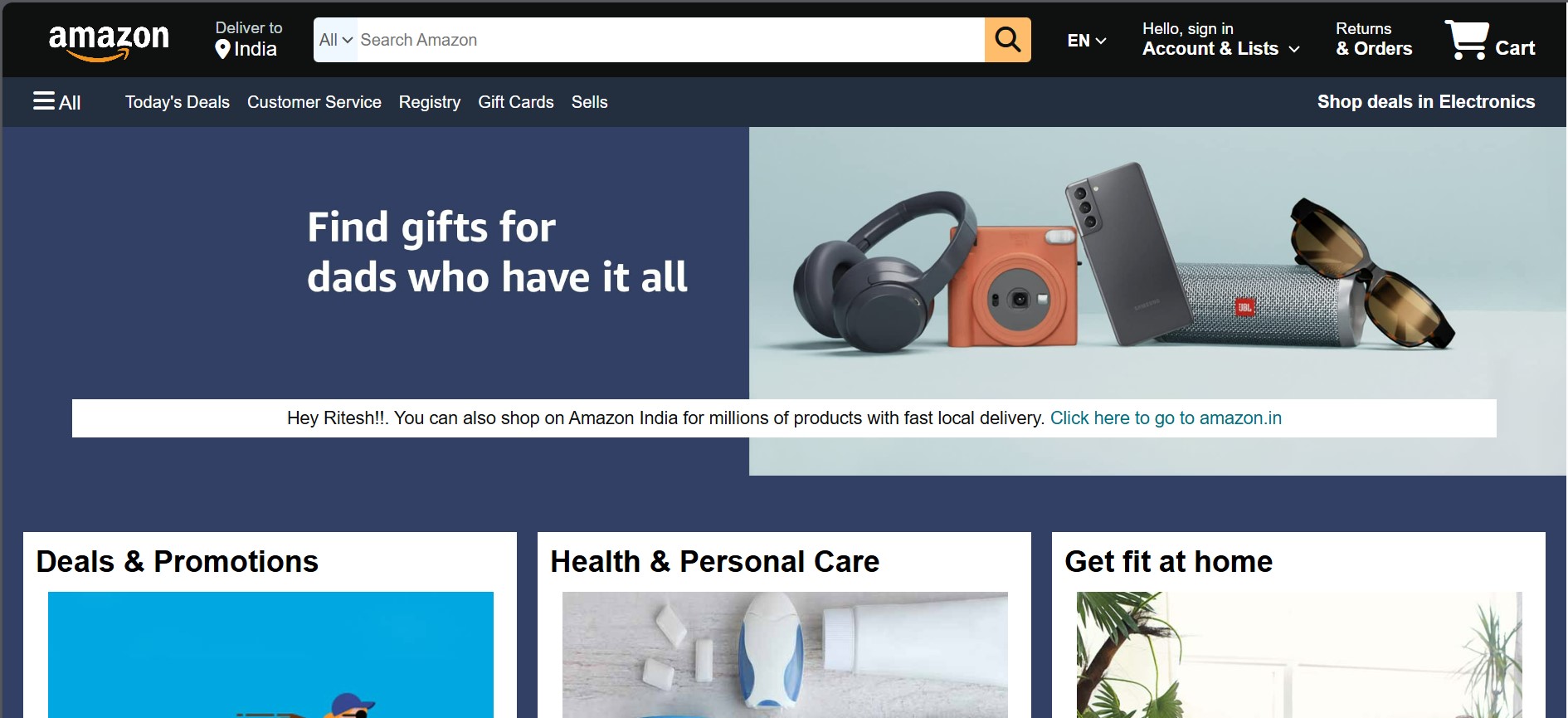 Github Raj140104amazon Clone This Repository Contains The Code For An Amazon Clone Frontend