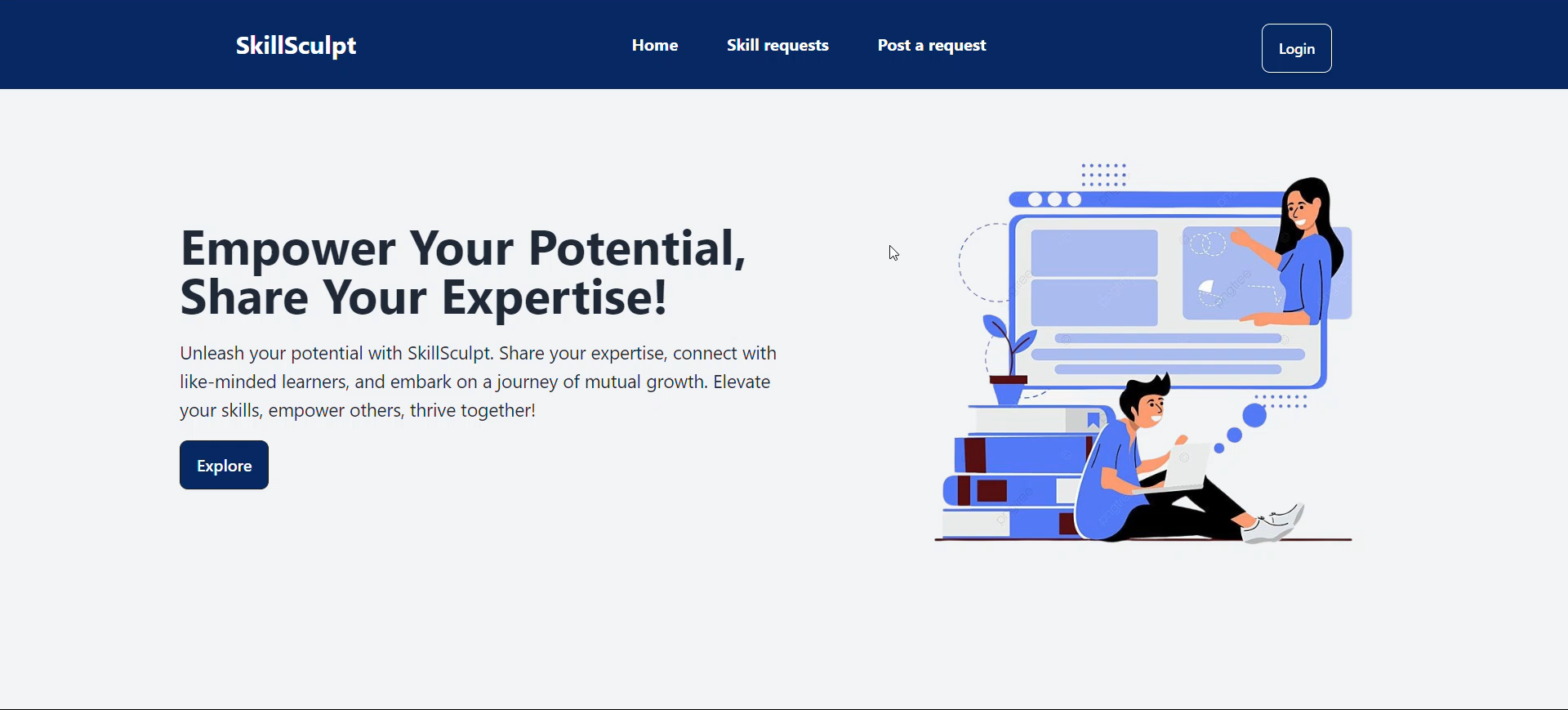 GitHub - P-Vaisakh/SkillSkulpt