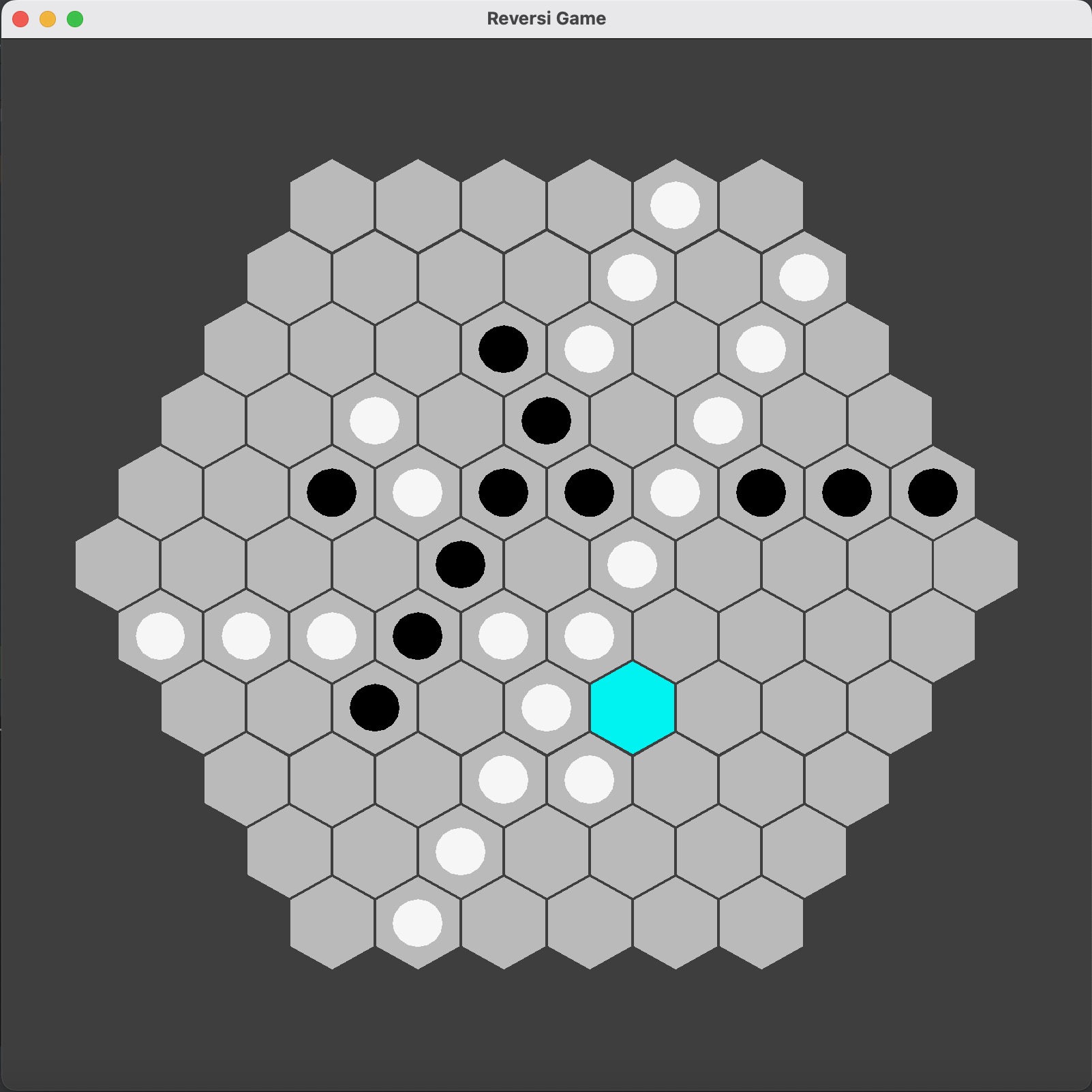 GitHub - nataliaivan0v/Reversi: A hexagonal version of the reversi game that can be played with ...
