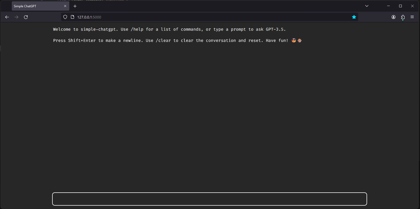 Github Ingobeanssimple Chatgpt A Simple Python Based Webui To Use