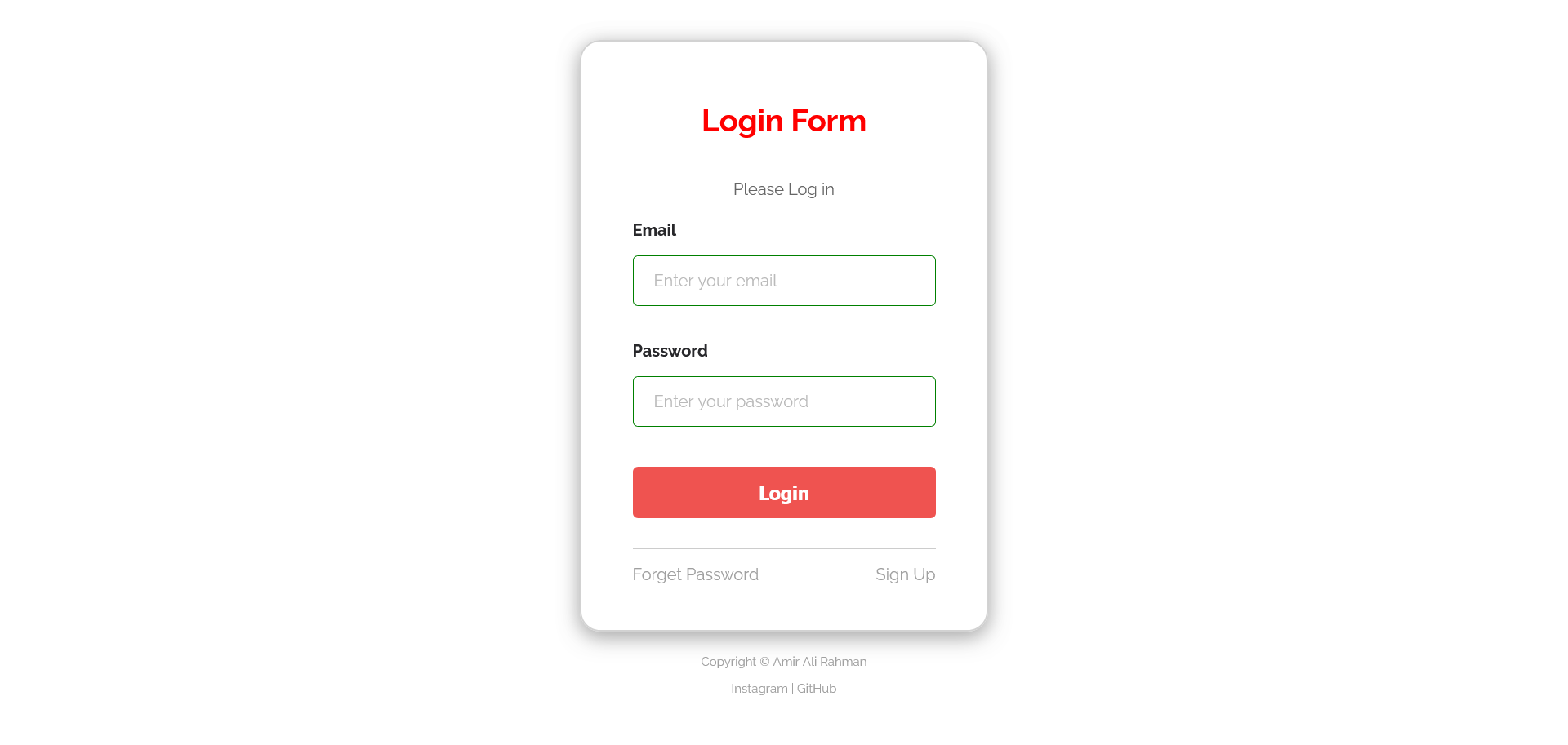 GitHub - amir-ali-rahman/login-form-1: A Simple HTML, CSS & JavaScript Login form