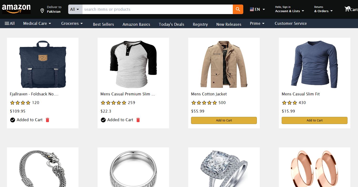 Ecommerce Amazon Project With React Js Readme Md At Main · Sajidkhan Dev Ecommerce Amazon