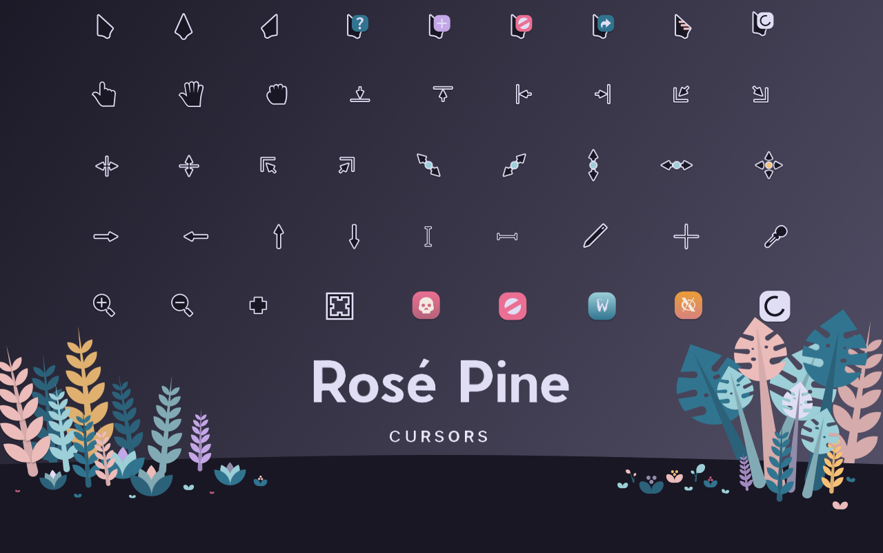 GitHub - rose-pine/cursor: Soho vibes for Cursors