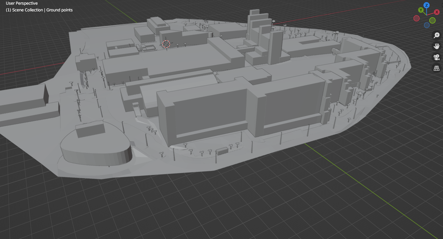 GitHub - jkk-research/mesh3d: 3D mesh of the university campus etc.