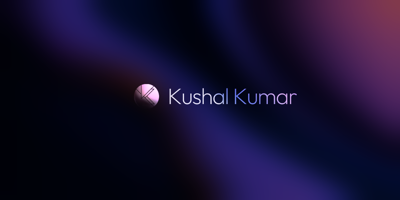 GitHub - kush-ks/kush-ks: I'm Kushal, a SDE and UI/UX designer