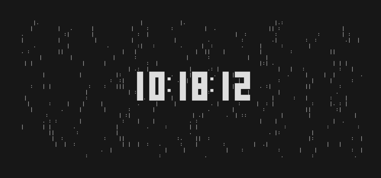 GitHub - ckaznable/tenki: tty-clock with weather effect