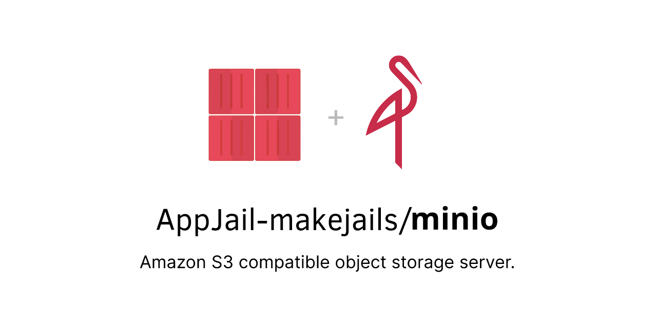 GitHub - AppJail-makejails/minio: Amazon S3 compatible object storage server.
