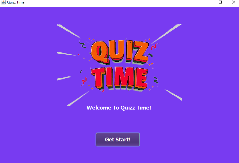 GitHub - SwarnamaliSilva/QuizTime-Java: "Quiz Time" is an engaging and ...