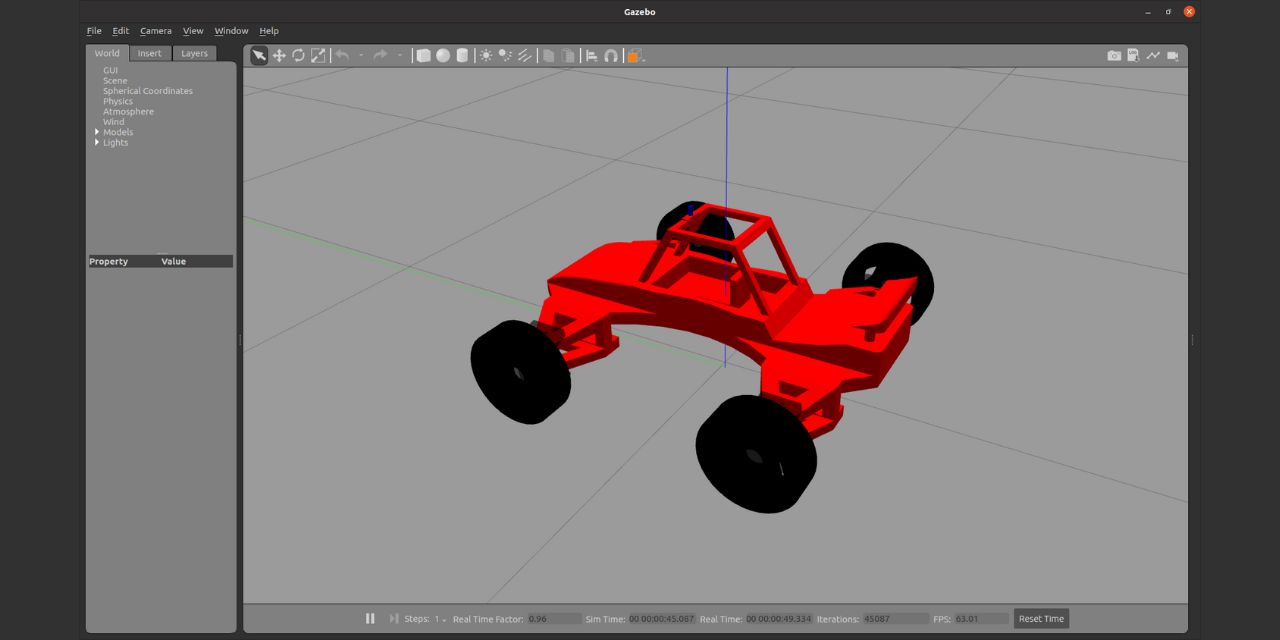 GitHub - rishieraj/ros2-robocar: Steering and control simulation of a mobile-wheeled robot
