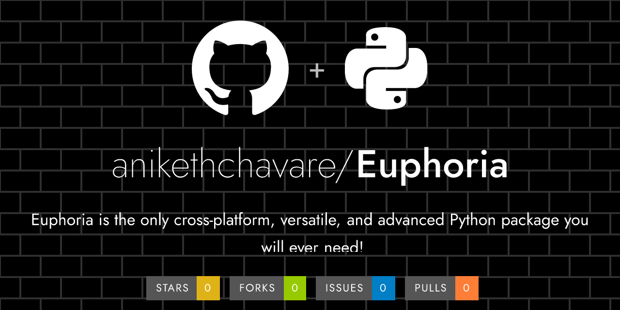 GitHub - anikethchavare/Euphoria: Euphoria is the only cross-platform, versatile, and advanced ...