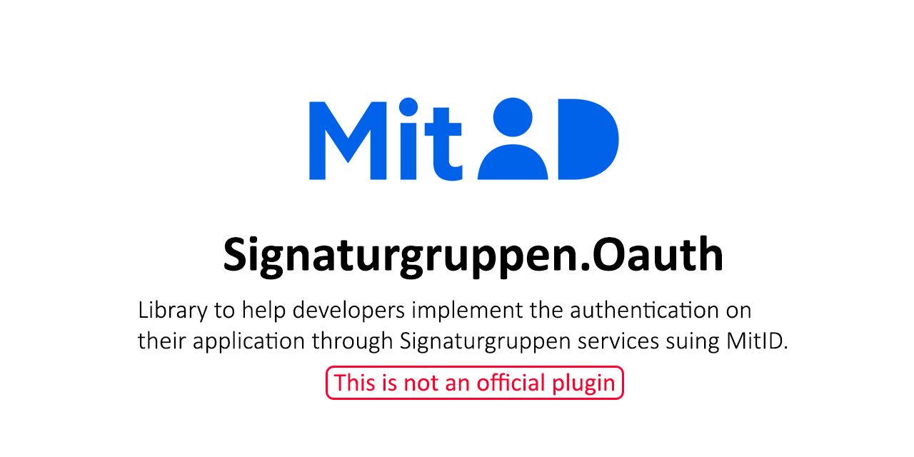 GitHub - Toenn-Vaot/signaturgruppen.oauth: OAuth Handler let you use ...