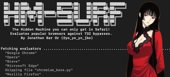 GitHub - yo-yo-yo-jbo/hm-surf: macOS CVE-2024-44133 evaluator of popular browsers