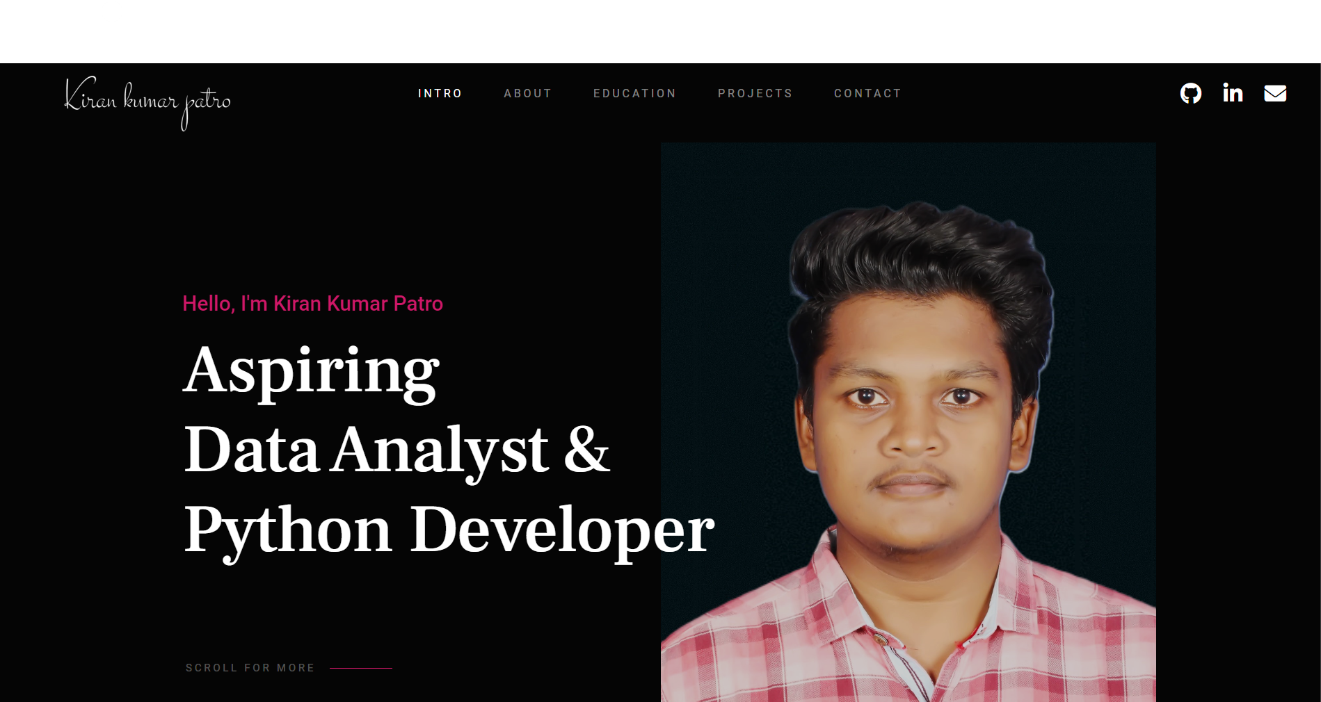 GitHub - kirankumar-2002/Kiran-Kumar-Patro-Portfolio: This repository contains the source code ...