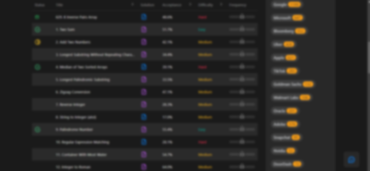 GitHub - Tenada/LeetCode: LeetCode solutions.