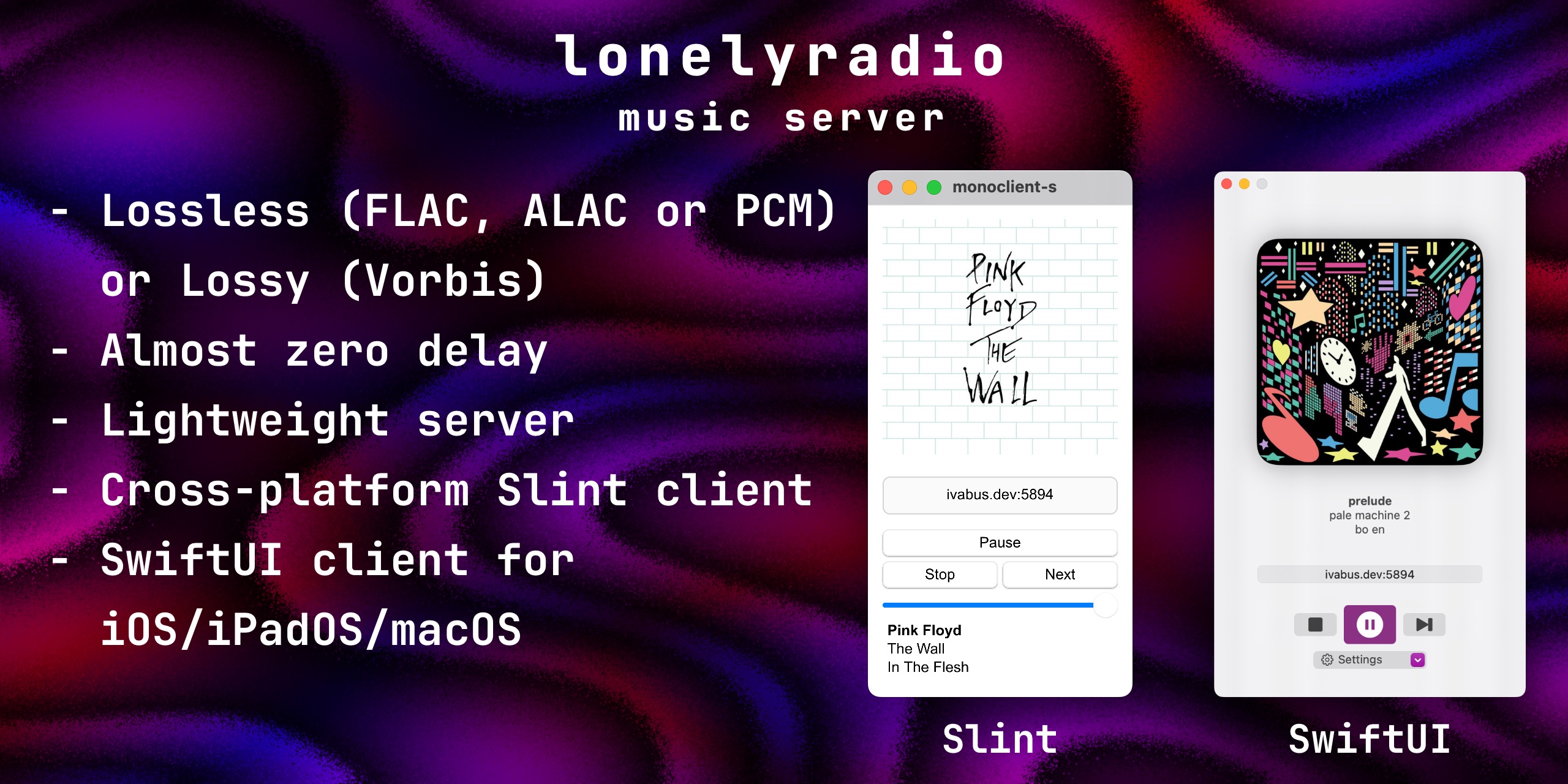 GitHub - ivabus/lonelyradio: Lightweight Music Streamer