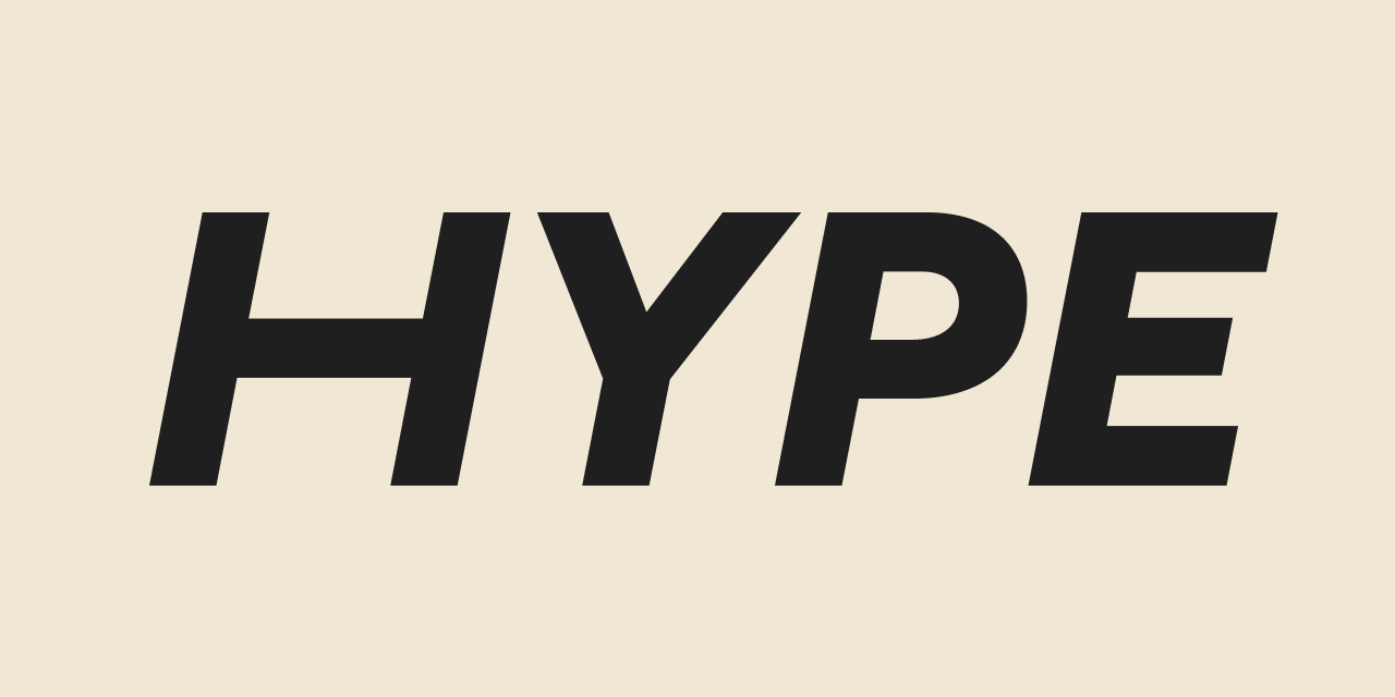 GitHub - stolinski/Hype: A stack of hyped up tech, but it actually rips hard.