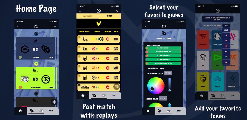 GitHub - Daruiii/MatchDay-App: MatchDay, your ultimate esports ...