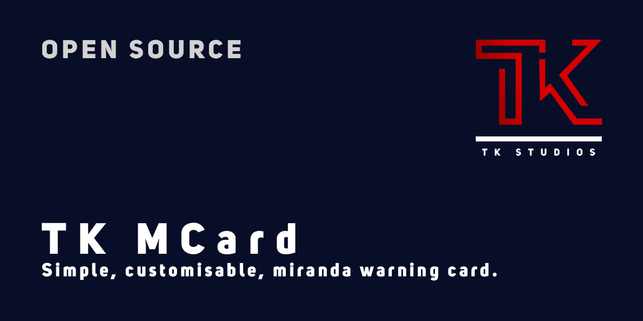 TK MCard - FiveM Releases - Cfx.re Community