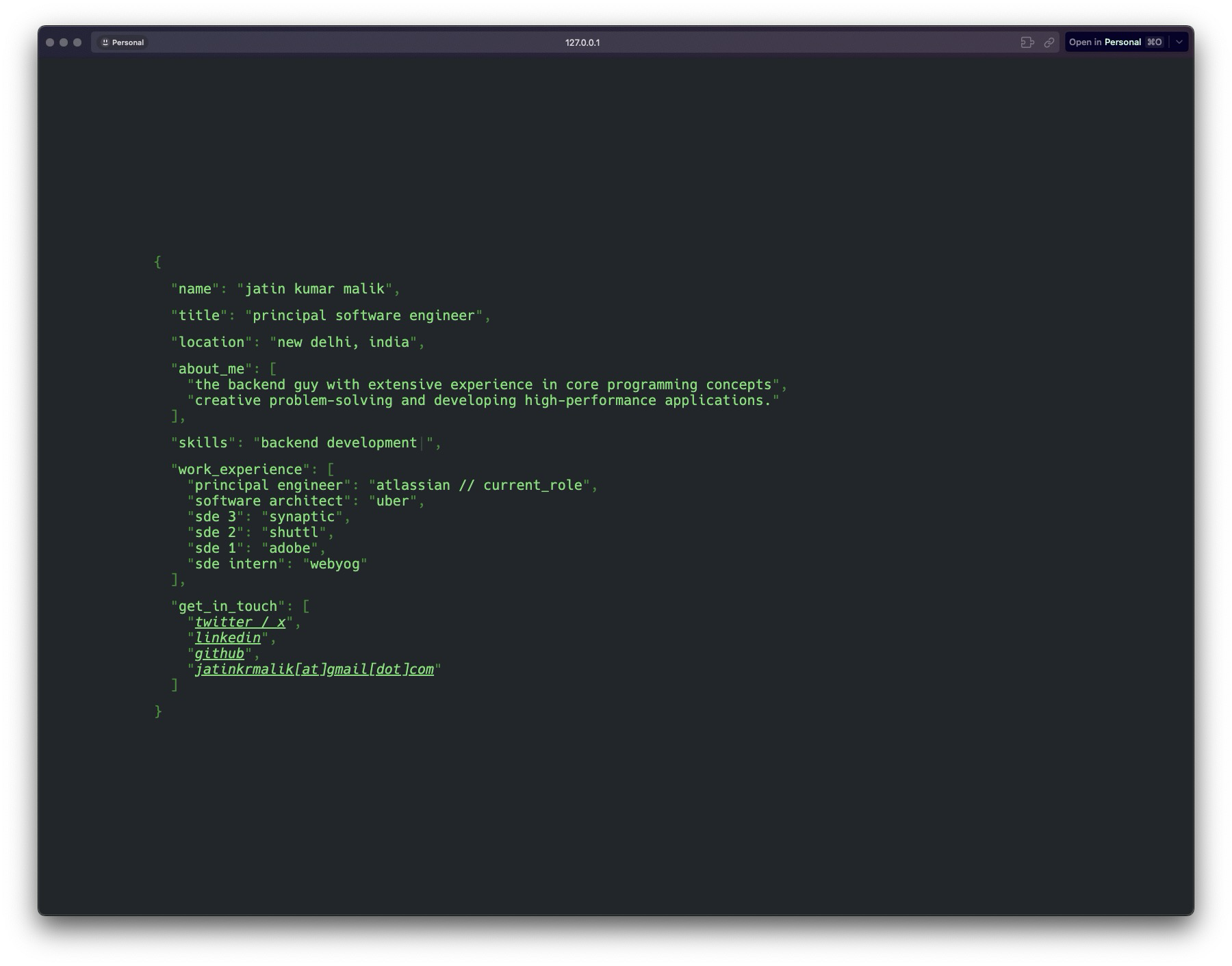GitHub - jatinkrmalik/j47.in: Code behind https://j47.in