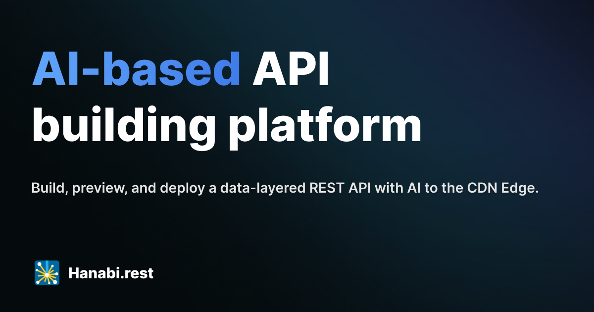 GitHub - hanabi-rest/hanabi-rest-mirror: issues repository for hanabi.rest