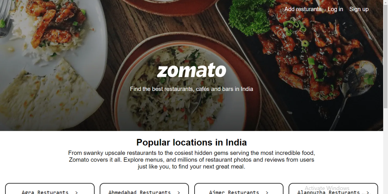 GitHub - rabin31/Zomato-clone