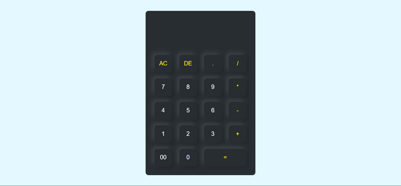 GitHub - EzraM1/Simple-Working-Calculator: Calculator