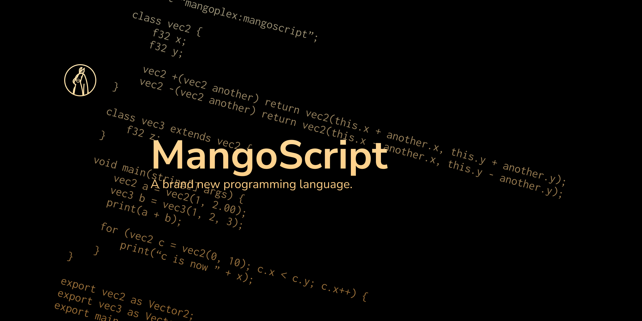 GitHub - MangoPlex/MangoScript: Brand new programming language™