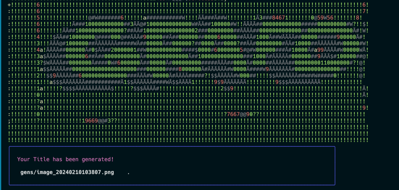 GitHub - ZERO-PHC/Grafo: CLI Title generator based on the Huh package and Dall-e
