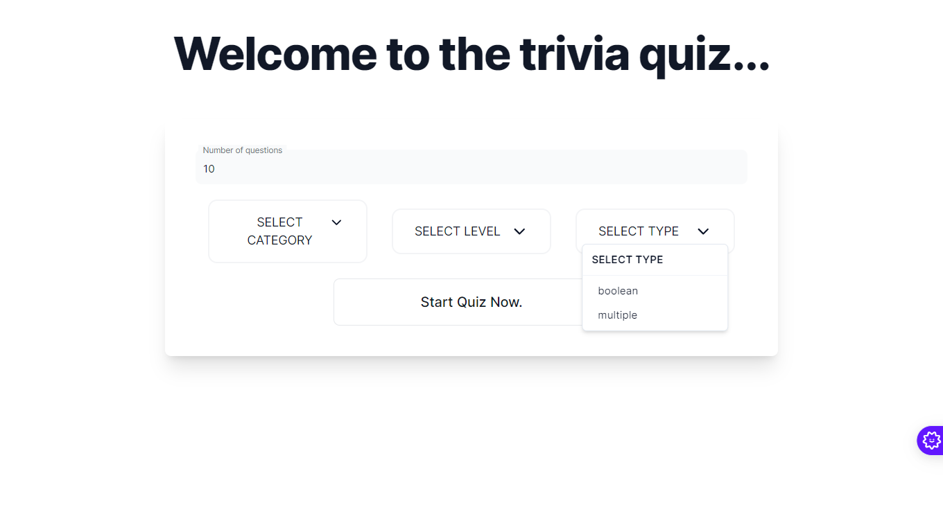 Github Sudhamaanonymous Trivia Quizapp A Quiz Is An Effective Aid To The Learning Process As
