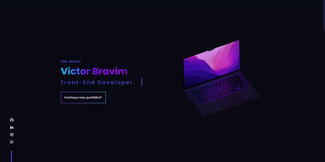 GitHub - VictorBravim/MeuPortfolio: Portfólio