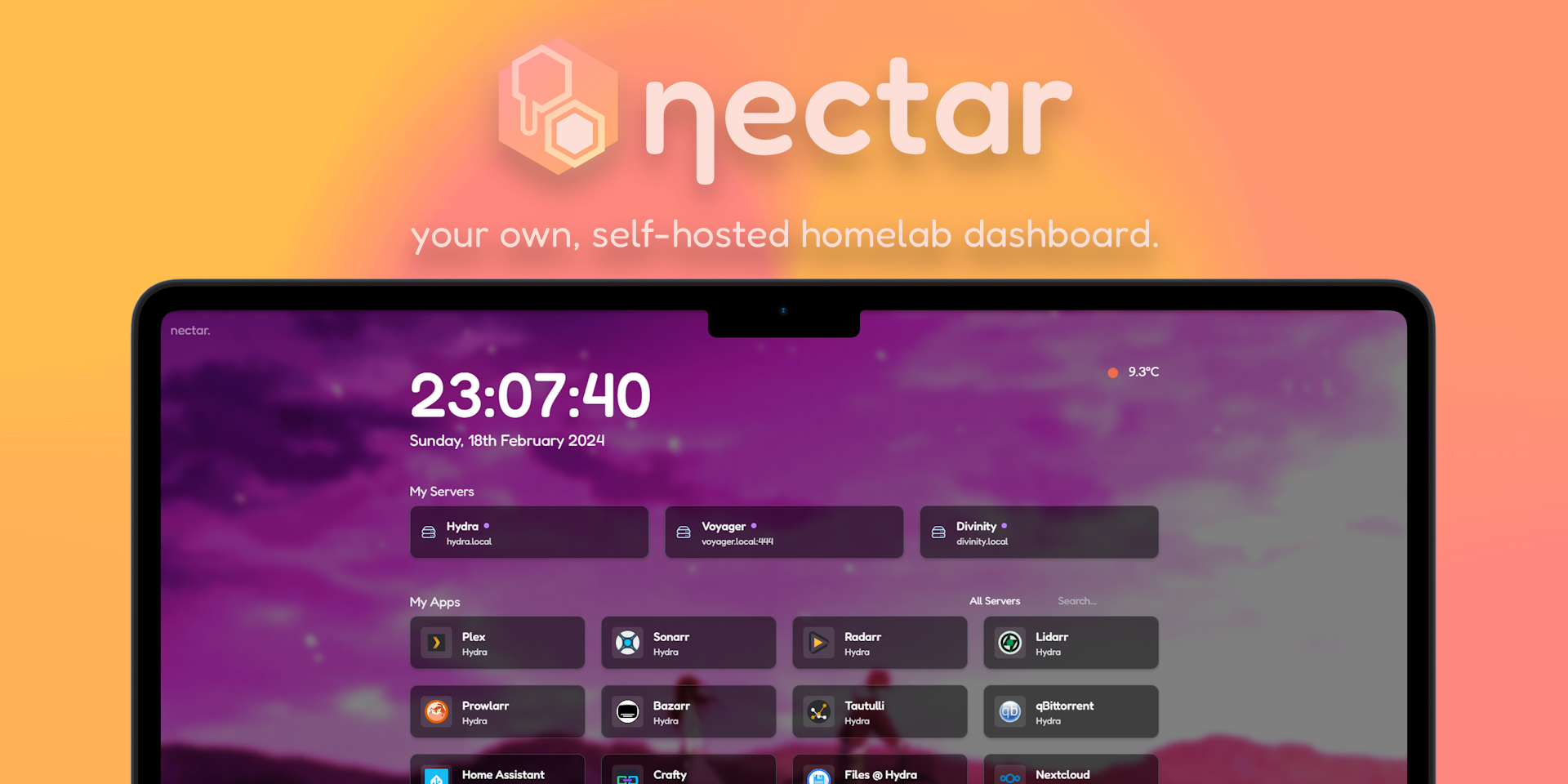 GitHub - safeboot/nectar: Small, self-hostable and customizable homelab ...