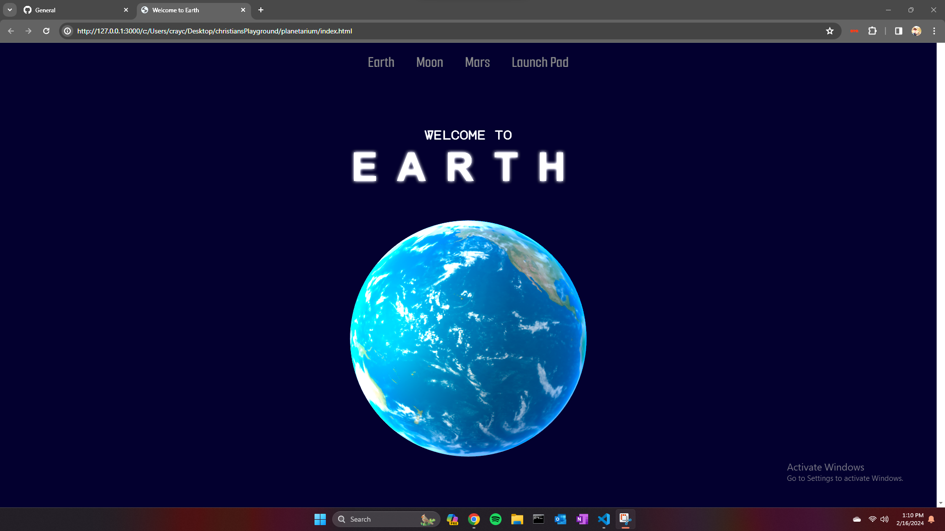 GitHub - CARay1502/planetarium_v1