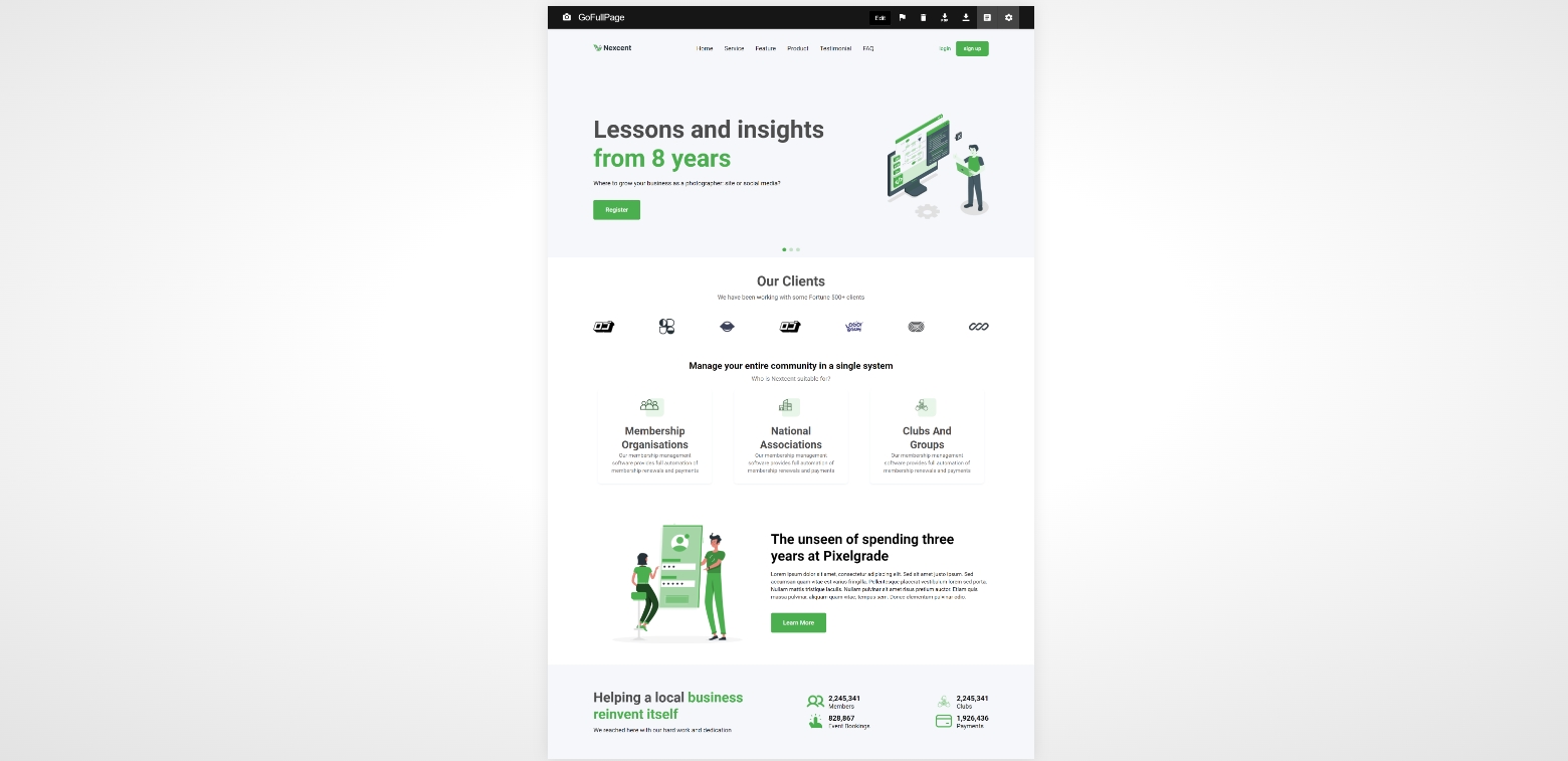 GitHub - MamunExpert/Nexcent: Nexcent home page design with HTML, CSS only