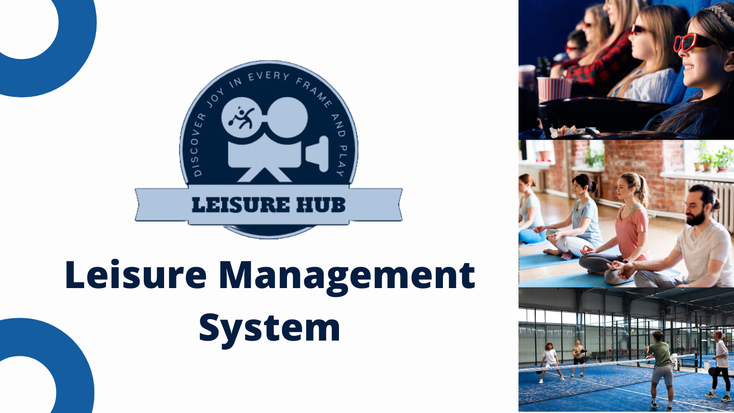 GitHub - tinykav/Leisure-Hub: Leisure Management System