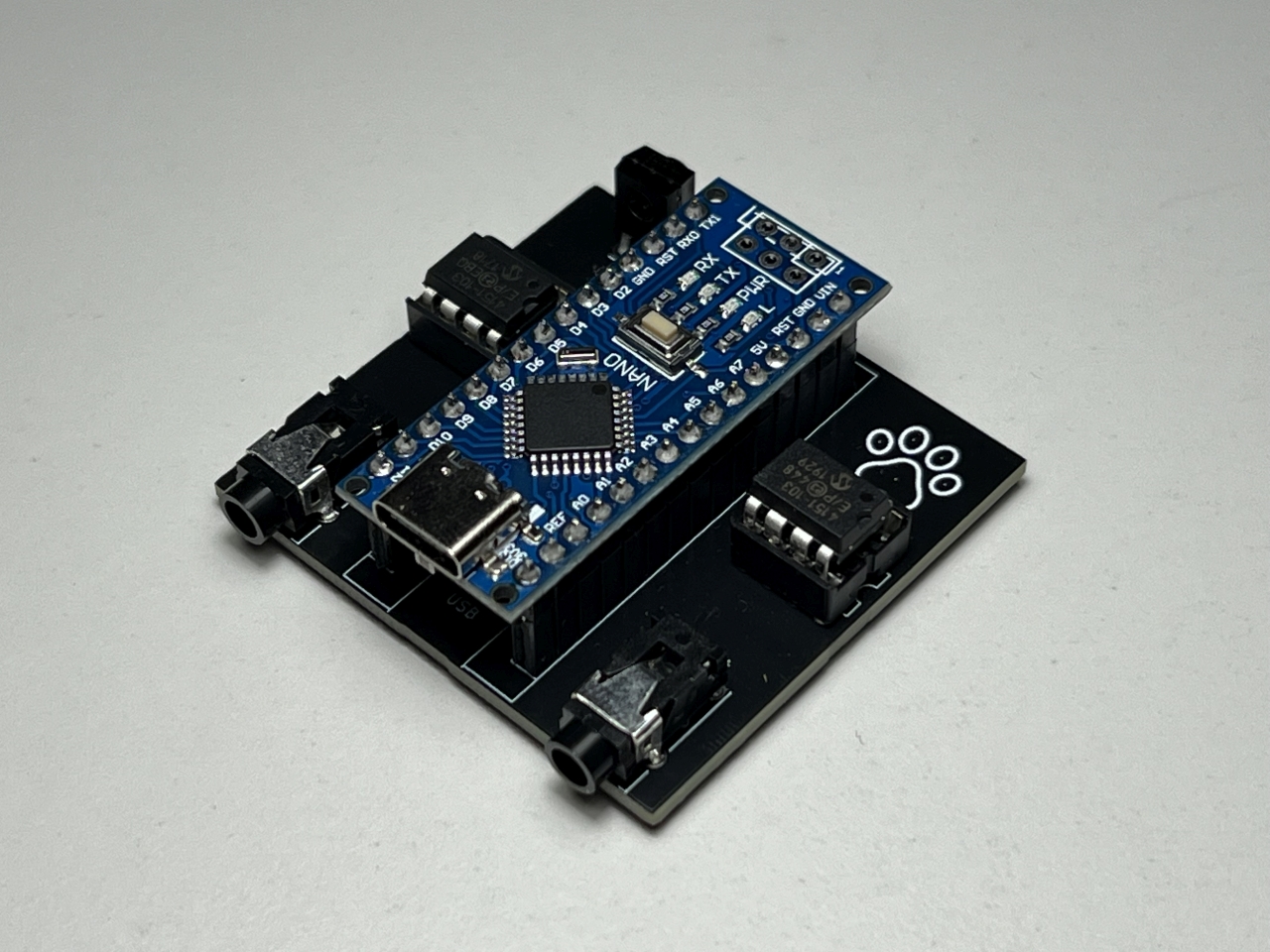 GitHub - FesixGermany/infrared_volume_control: digital audio volume ...