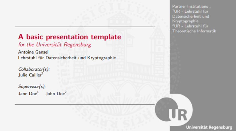 GitHub - A-GX/University-Regensburg---Beamer-Template: A simple beamer ...