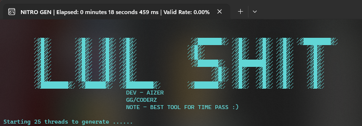 GitHub - AxZeRxD/Discord-Nitro-Giftlink-Gen: Discord Nitro Gift Link ...