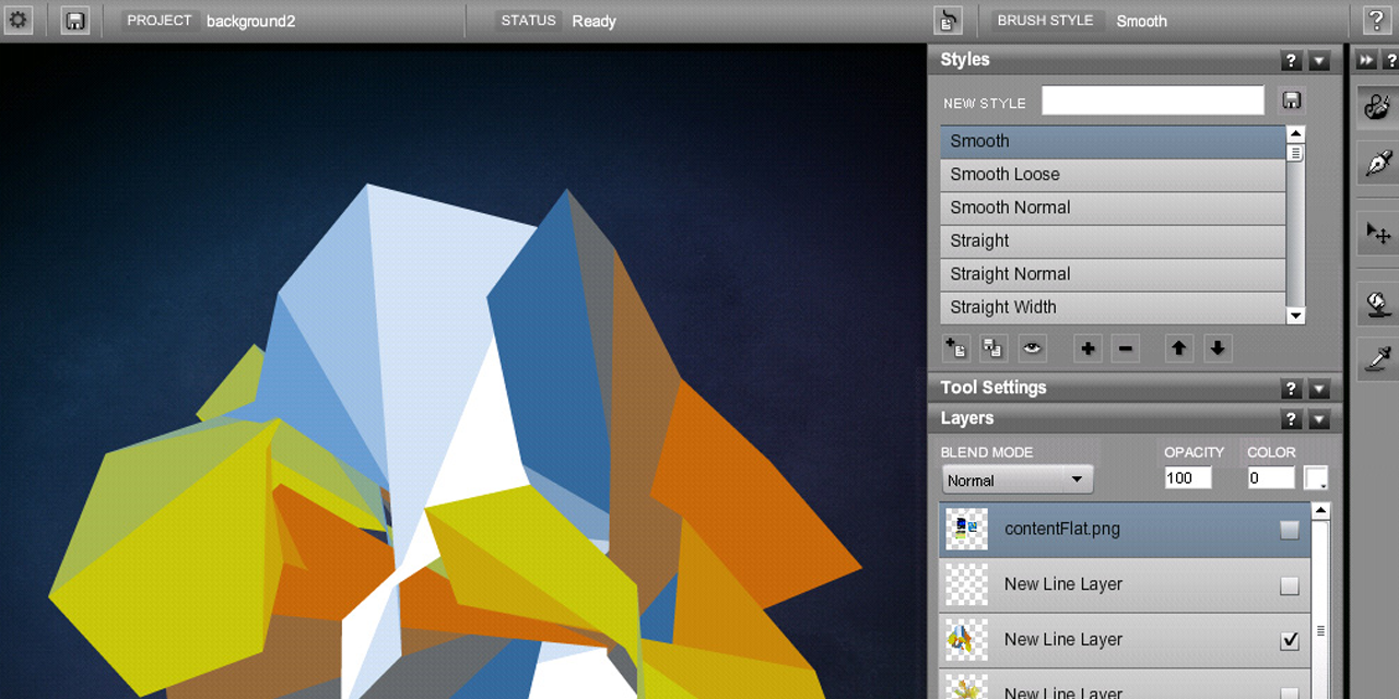 GitHub - moremeyou/Livebrush: Motion-based drawing AIR App