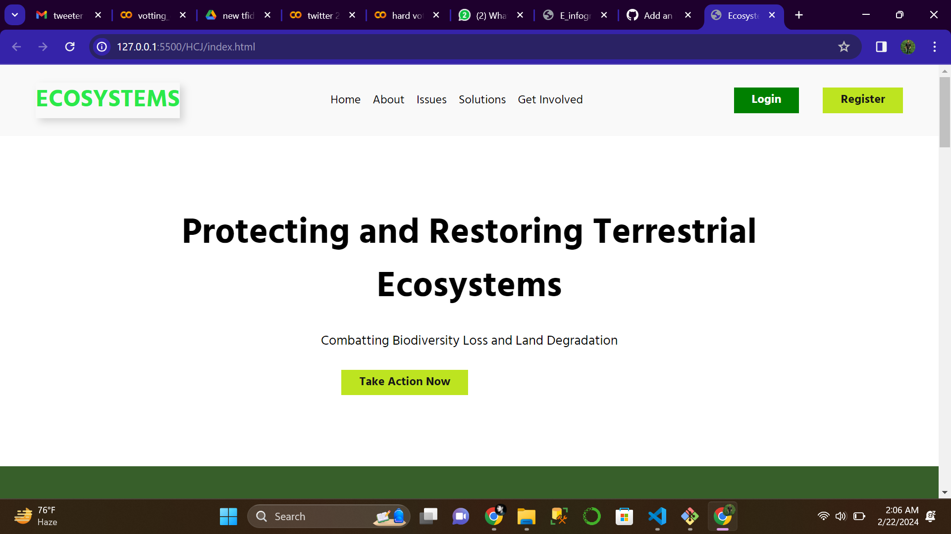 GitHub - sayakdeepghosh01/Ecosystems: This website is based on Protecting Ecosystems is vital ...