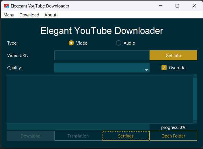 GitHub - hishamdalal/Elegant-YouTube-Downloader