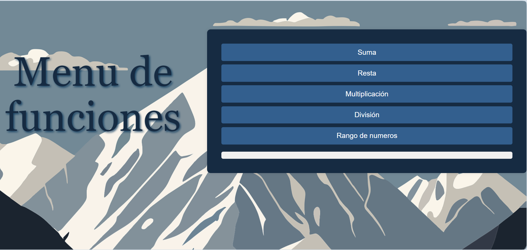 GitHub - PedroMiguelSV/menu_funciones: Menu de funciones